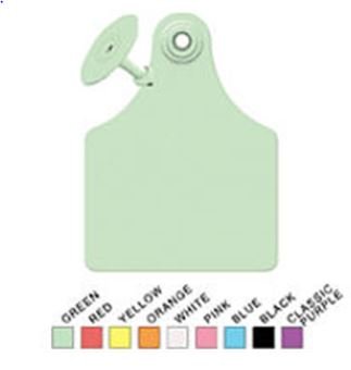 Global Maxi Female Ear Tag with Button, Numbered 101-125, Pink By ...