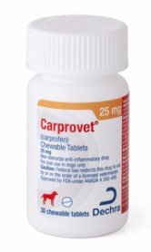 Carprovet (Carprofen) Chewable Tablets for Dogs 2 By Dechra Veterinary ...