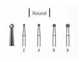 ROUND BUR # 1/2 By Dentalair