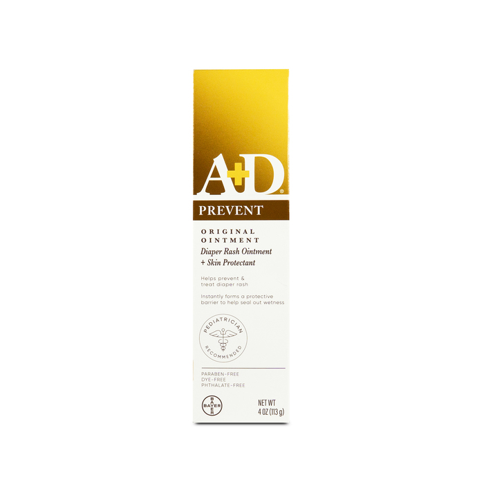 A+D Prevent Original Ointment 4 oz By Bayer Consumer Health USA A&D A-D