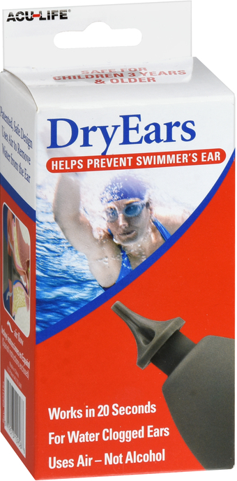 Acu-Life Dry Ears For Swimmers Bottle By Apothecary Products USA