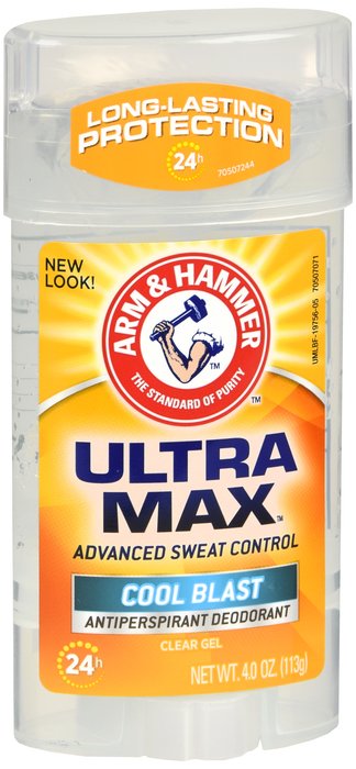 Arm & Hammer Ultramax Deodorant Antiperspirant Ge Deodorant 4 oz By ...