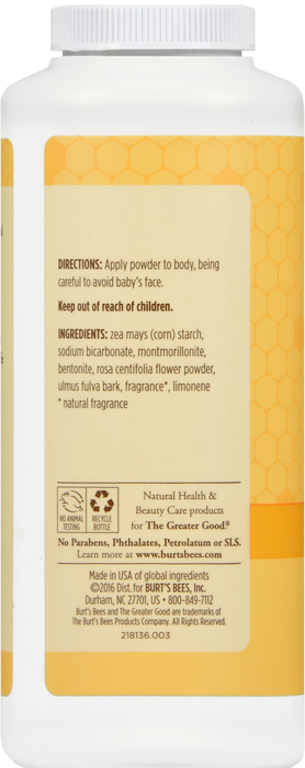 Burt's Bees Baby Dusting Powder 7.5 oz By Clorox USA