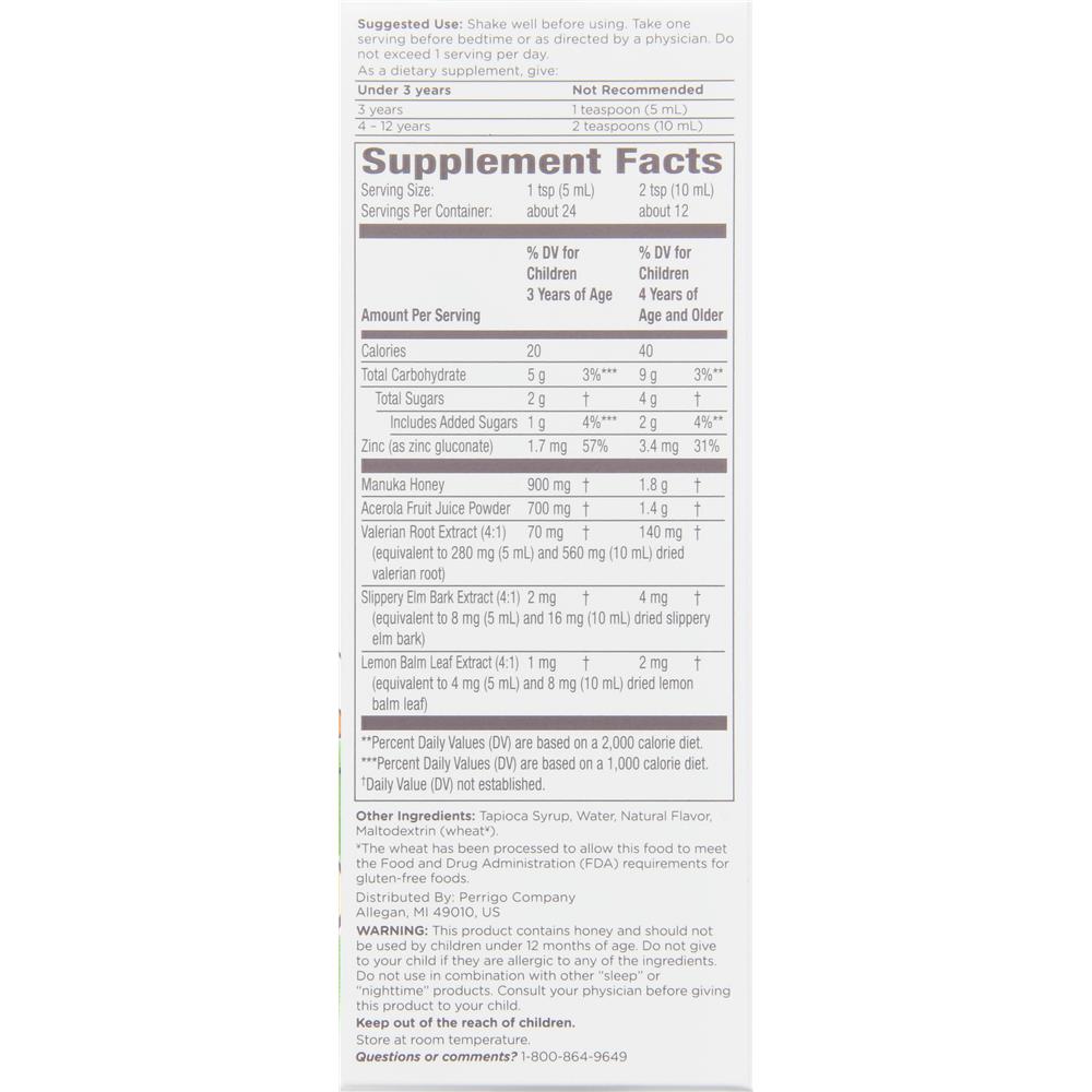 Burt's Bees® Kids Cough Syrup Nighttime, 1X4 oz