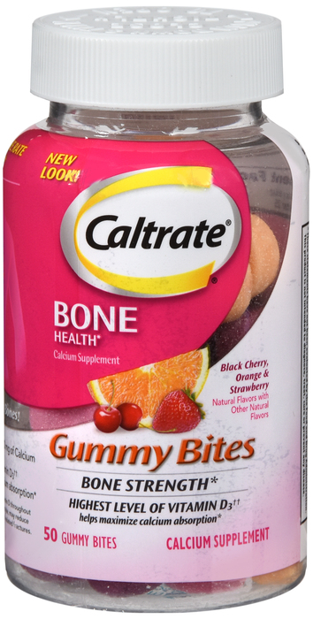 Caltrate Gummy Bites Chewable Gumybite 50 By Glaxo Smith Kline Consumer ...