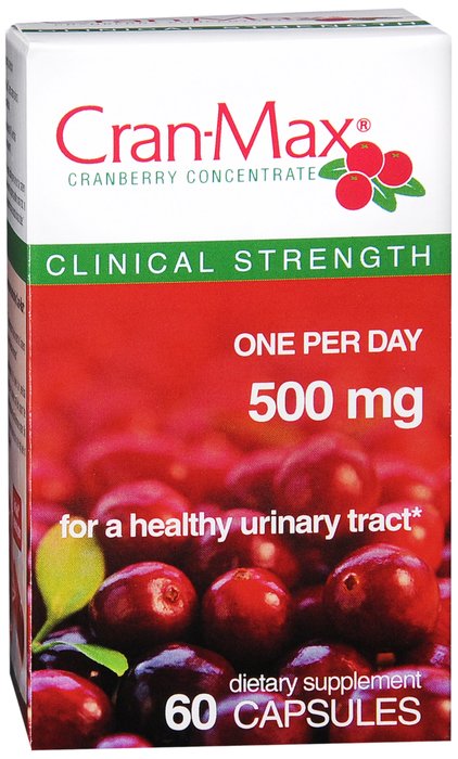 Case of 24-Cran-Max 500 mg Capsule 500 mg 60 By International Vitamin ...