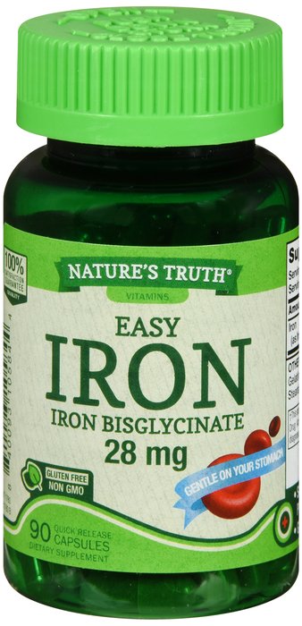 Case of 24-Easy Iron 28 mg Capsule 28 mg 90 By Rudolph Investment Group ...