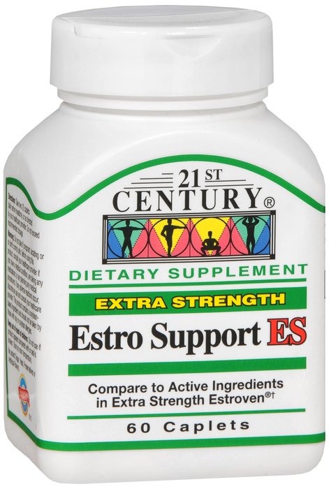 Case of 24-Estro Support ES Tab 60Ct 21St Tab 60 By 21st Century USA