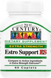 Case of 24-Estro Support ES Tab 60Ct 21St Tab 60 By 21st Century USA