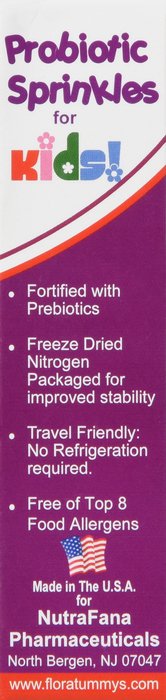 Case of 24-Flora Tummy Probiotic Kids Sprnkls Powder 10 By Emerson ...