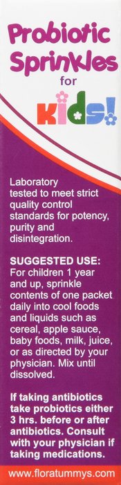 Case of 24-Flora Tummy Probiotic Kids Sprnkls Powder 10 By Emerson ...