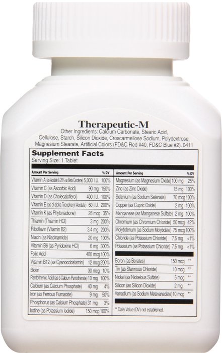 Case of 24-Therapeutic M Tab 21St Cent Tab 130 By 21st Century USA