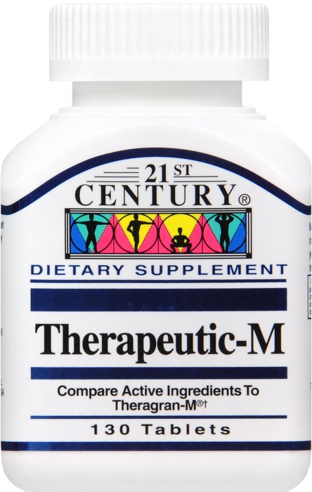 Case of 24-Therapeutic M Tab 21St Cent Tab 130 By 21st Century USA