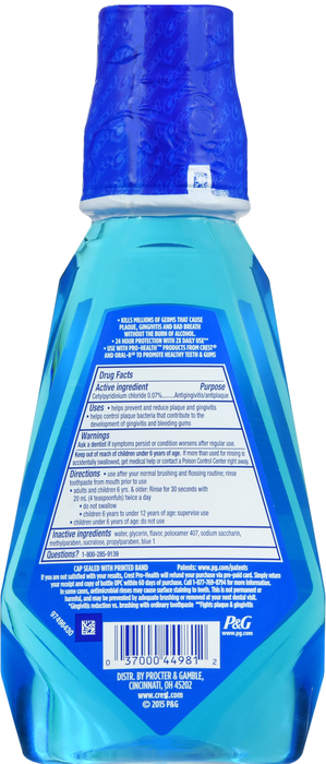 Crest Pro-Health Rinse Multi Clean Mint Liquid 500 ml by P&G