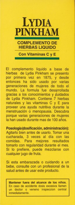 Case of 6-Lydia Pinkhams Vegetable Elixir Exlxir 16 oz By Emerson ...