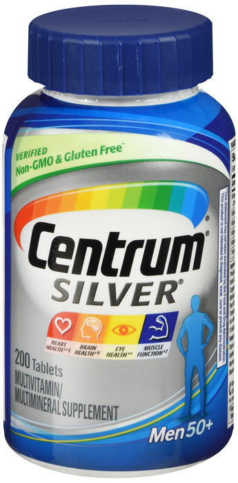 Centrum Silver Men Tab 200 By Glaxo Smith Kline Consumer Hc USA