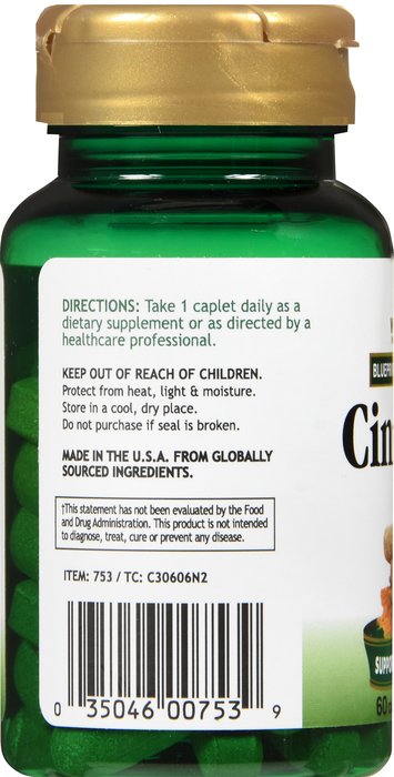 Cinnamon 500 mg Capsule 500 mg 60 By Windmill Health Products USA