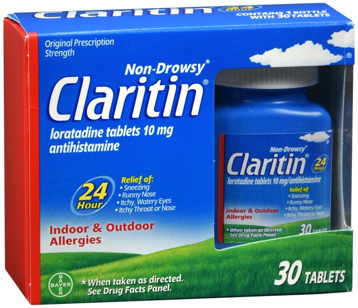 Claritin 10 Mg 24Hr Tablet 10 Mg 30 By Bayer Corp/Consumer Health USA