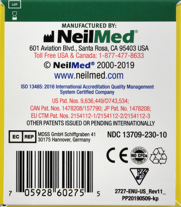 Pack of 12-Clear canal Comp Ear Wax Kit By Neilmed Pharmaceuticals USA