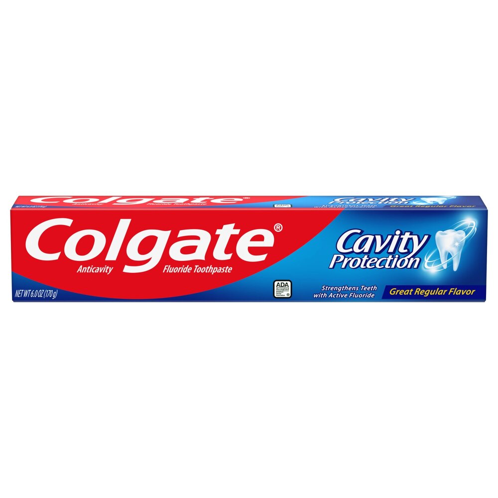 Case of 24-Colgate Cavity Protection Toothpaste 6oz By Colgate ...
