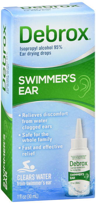 Pack of 12-Debrox Swimmers Ear Relief 1 oz Drops By Medtech USA