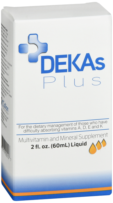 Case of 21-Dekas Plus Multivitamin Liquid 60 ml By Callion Pharma USA