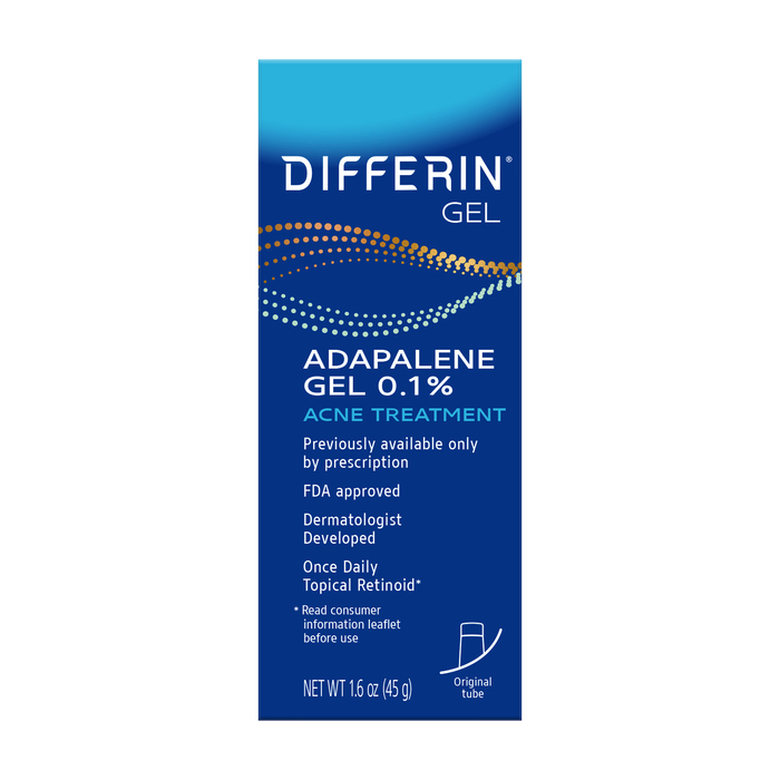 Differin Adapalene Gel 0.1% Acne Treatment 1.6 OZ