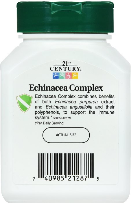 Echinacea Complex 250 mg Veg Capsule 250 mg 60 By 21st Century USA