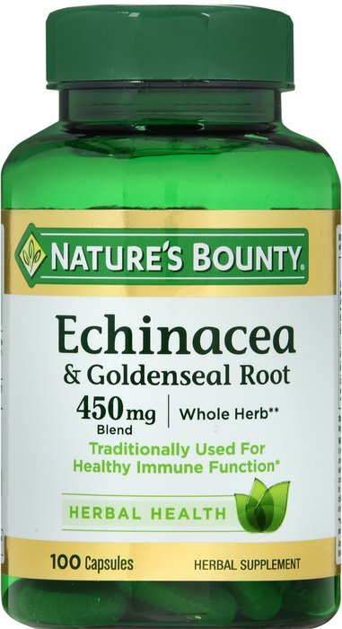 Echinacea Complex 450 mg Capsule 450 mg 100 By Nature's Bounty USA