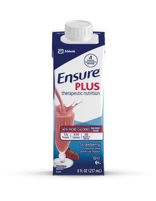 Ensure Plus Strawberry Arc Inst Liquid 24X8 oz By Abbott Nutrition USA