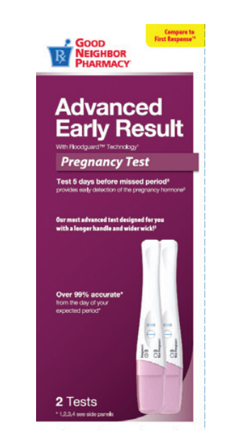 Good Neighbor Pharmacy Advanced Early Kit 2 By Inverness Med/GNP USA