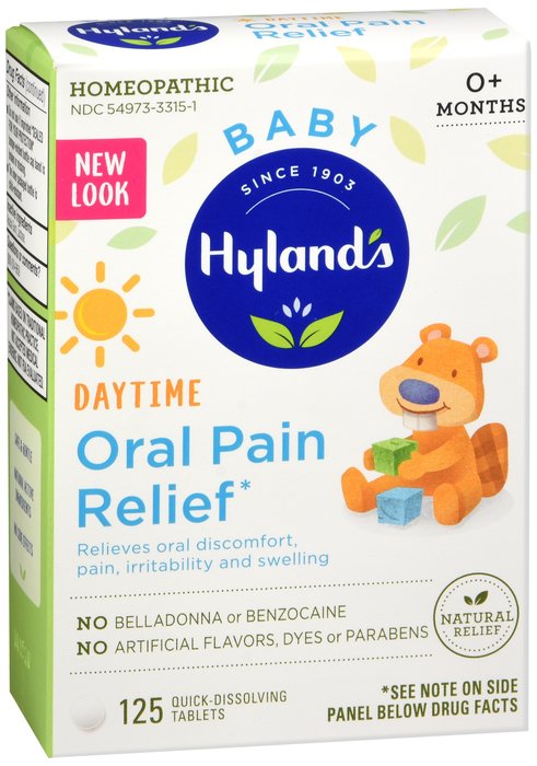 Hylands Baby Tab 125 By Hyland's USA