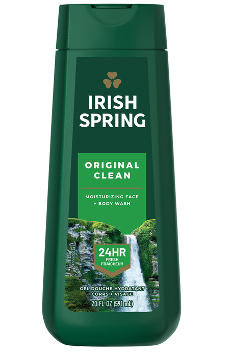 Irish Spring Body Wash Original Wash 20 oz By Colgate Palmolive USA-am