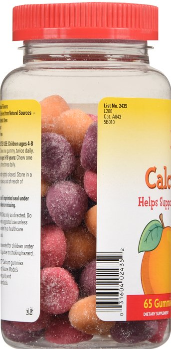 Kids First Calcium +D3 Gummy 65 By Pharmavite Pharm Corp USA