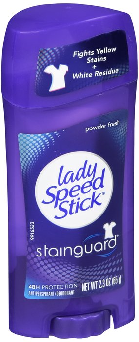 Lady Speed Stick Stainguard Powder Deodorant 2.3 oz By Colgate ...