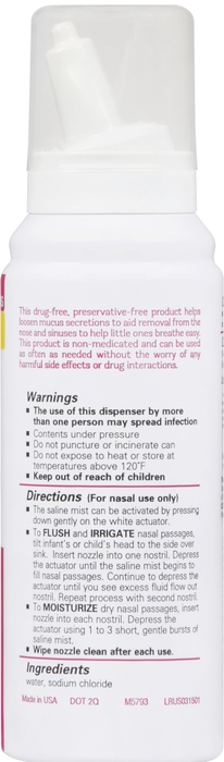 Little Noses Baby Saline Spray 3 Oz By Medtech USA