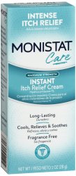 Monistat Miconazole Itch Relief Cream Itchrelief 1 oz By Medtech USA