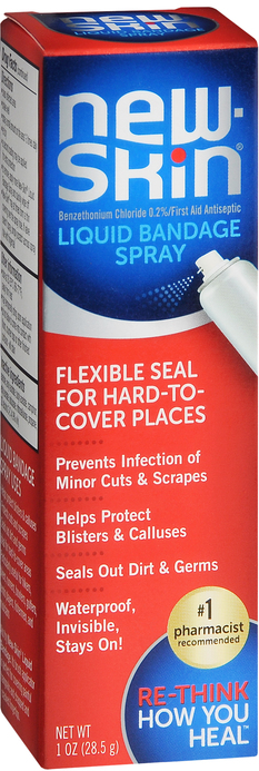 Case of 24-New-Skin Benzethonium Chloride 0.2% First Aid Antiseptic ...