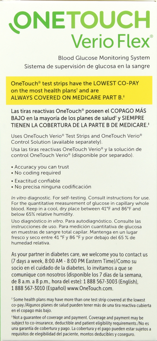 OneTouch Verio Reflect Blood Glucose Meter 1ctBy Lifescan USA