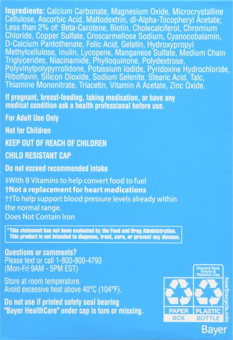 One A Day Men's Complete Multivitamin Tablets 100 EA