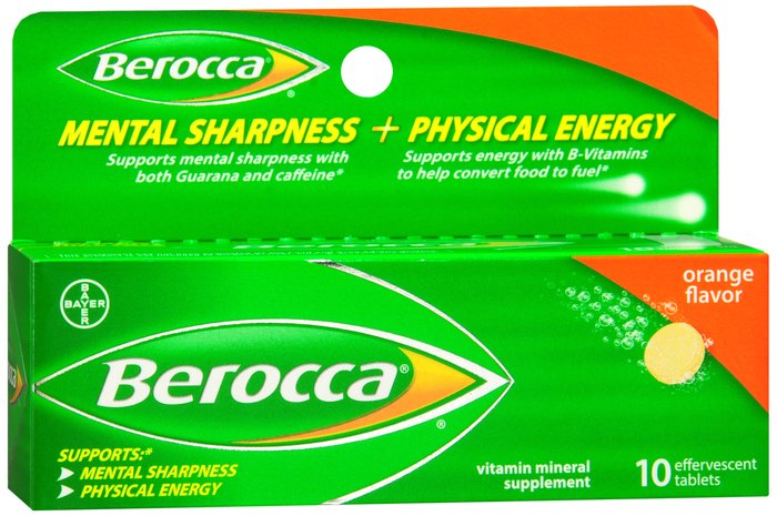 Pack of 12-Berocca Tab 10 By Bayer Corp/Consumer Health USA