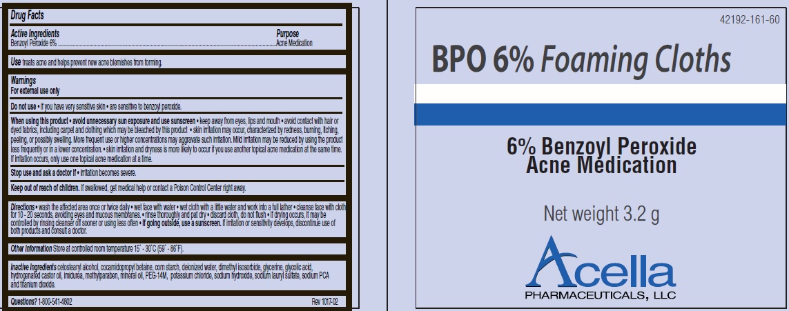 BPO Foaming 6% Foaming Cloth 60X3.2 gm Cloth By Acella