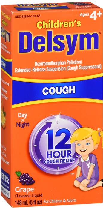 Pack Of 12-Delsym Child 12Hr Cough Liq Grape Liquid 5 Oz By Rb Health USA