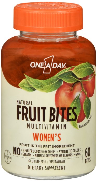 Pack of 12-One A Day Fruitbites Women Gummy 60 By Bayer Corp/Consumer ...
