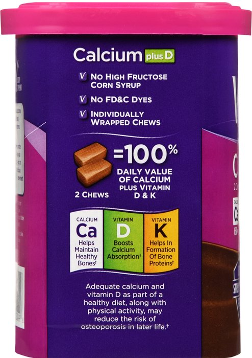 Viactiv Calcium+D Chewable Chocolate Chewable 100 By Emerson Healthca