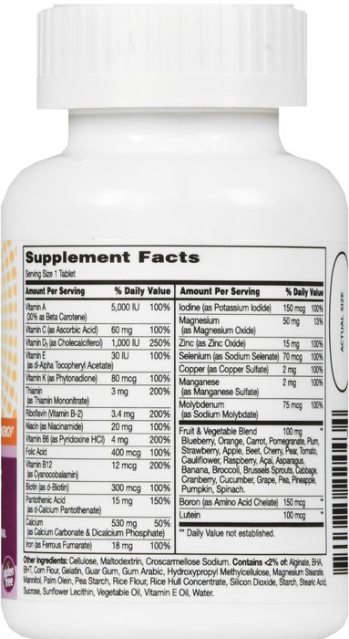Pack of 12-Wellify Womens Energy Tab 65 By 21st Century USA