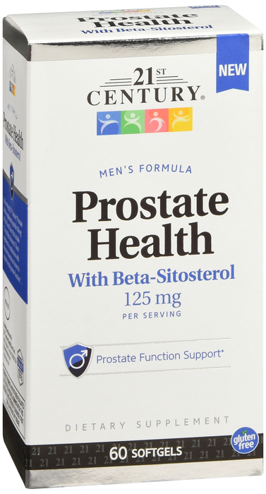 Prostate Health with Beta-Sitosterol 125mg Softgels 60ct By 21st ...