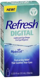 Refresh Digital Lubricant Eye Drops 0.33 OZ