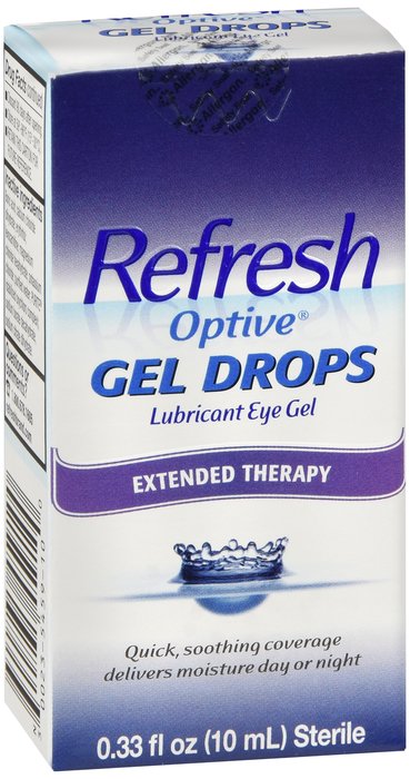 Case of 24-Refresh Optive Gel Drops 10 ml Dropsby Allergan USA