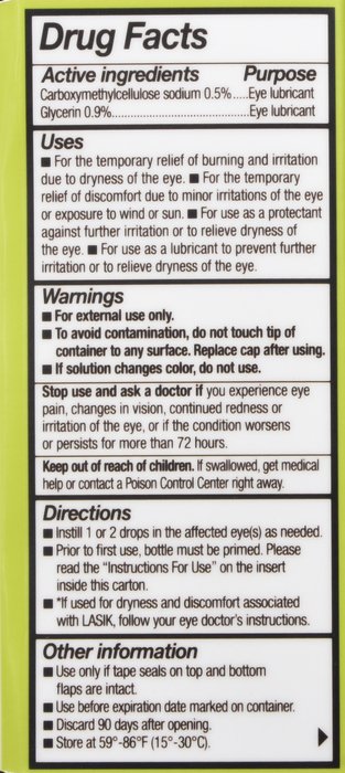 Case of 24-Refresh Relieva PF Lube Eye Drop 10 ml Drops by Allergan USA